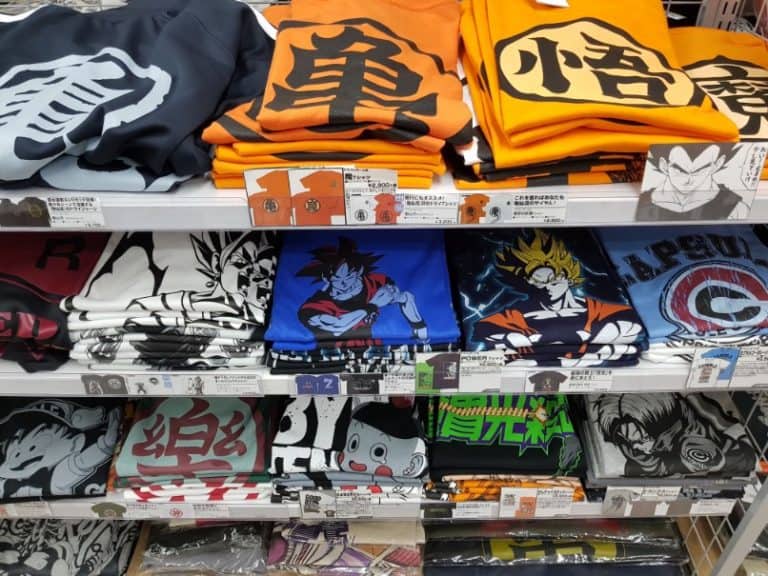 5 Best Stores to Buy Anime T-Shirts in Tokyo