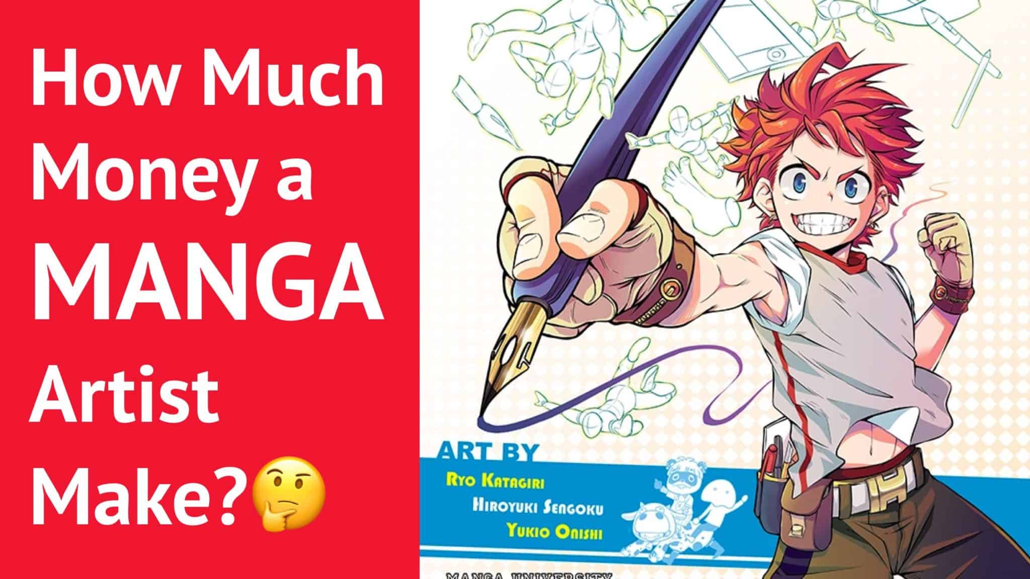 How Much Money A MANGA Artist Make 